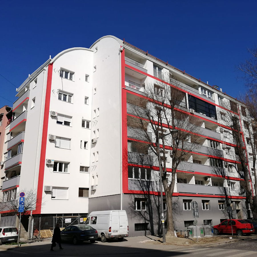 Novi Sad, Radnička 47 – stilles gradnja